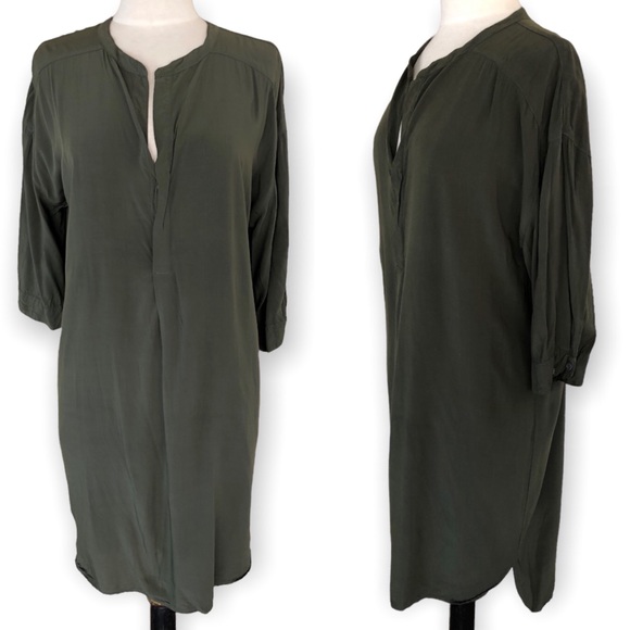 CP Shades | Tops | Cp Shades Green Regina Tunic Top 0 Rayon | Poshmark